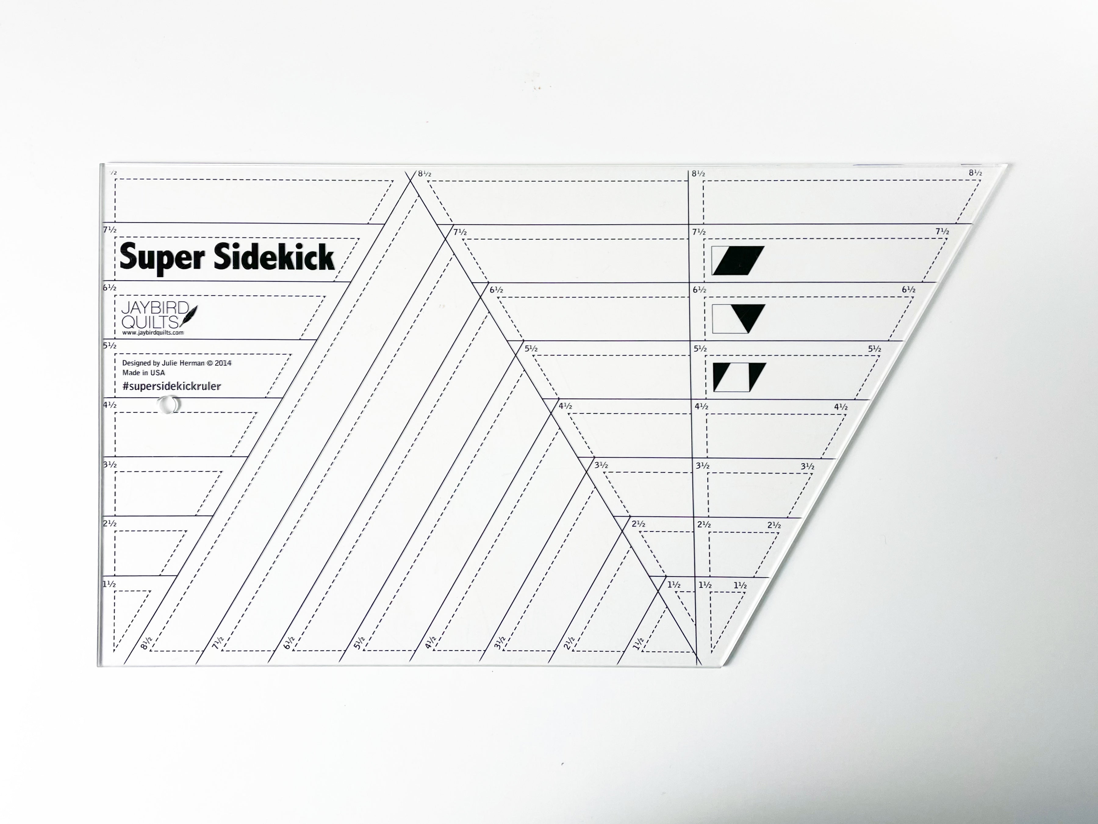 Super Sidekick Ruler – Jaybird Quilts