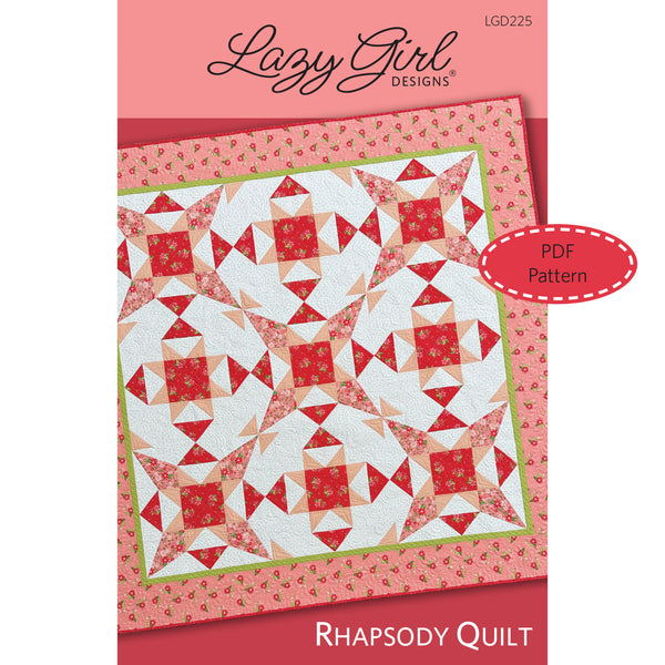 Rhapsody PDF Pattern – Jaybird Quilts
