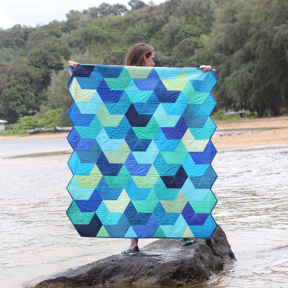 Splash Quilt PDF Pattern – Jaybird Quilts