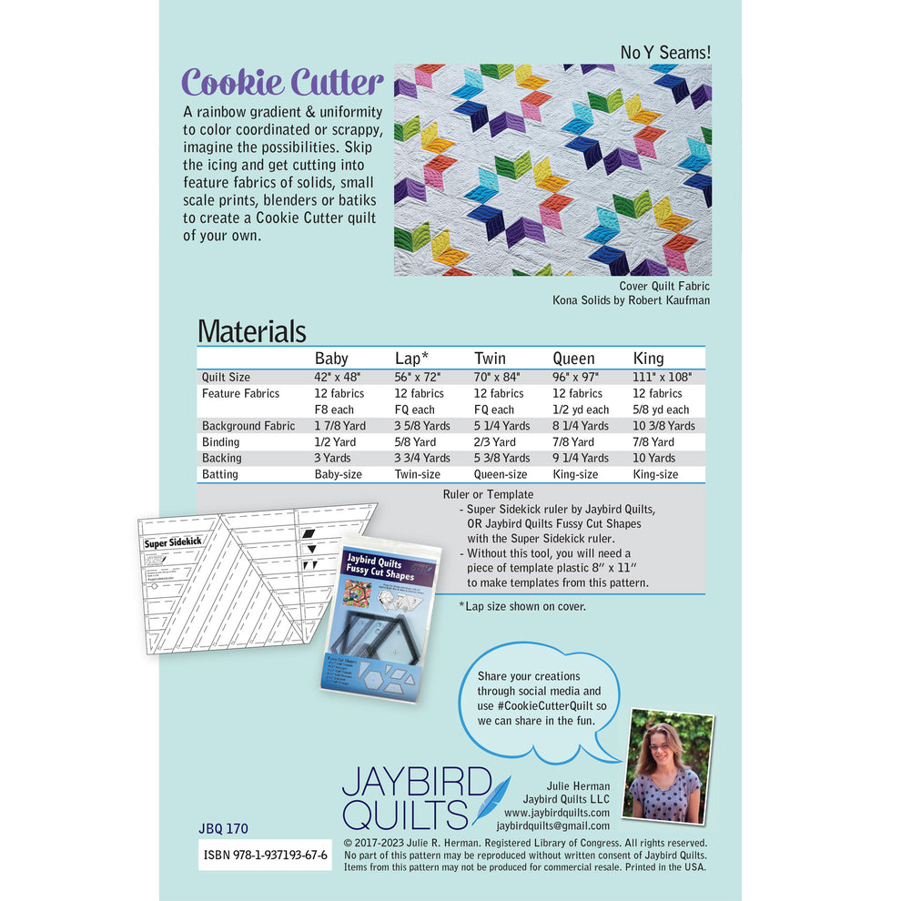 Cookie Cutter PDF Pattern – Jaybird Quilts